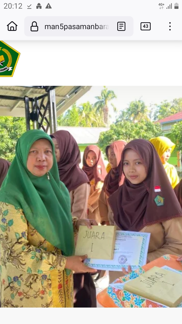 Elfina Zahra dan Bunga Dwi Adha Raih Juara Umum Semester Genap Tahun ...